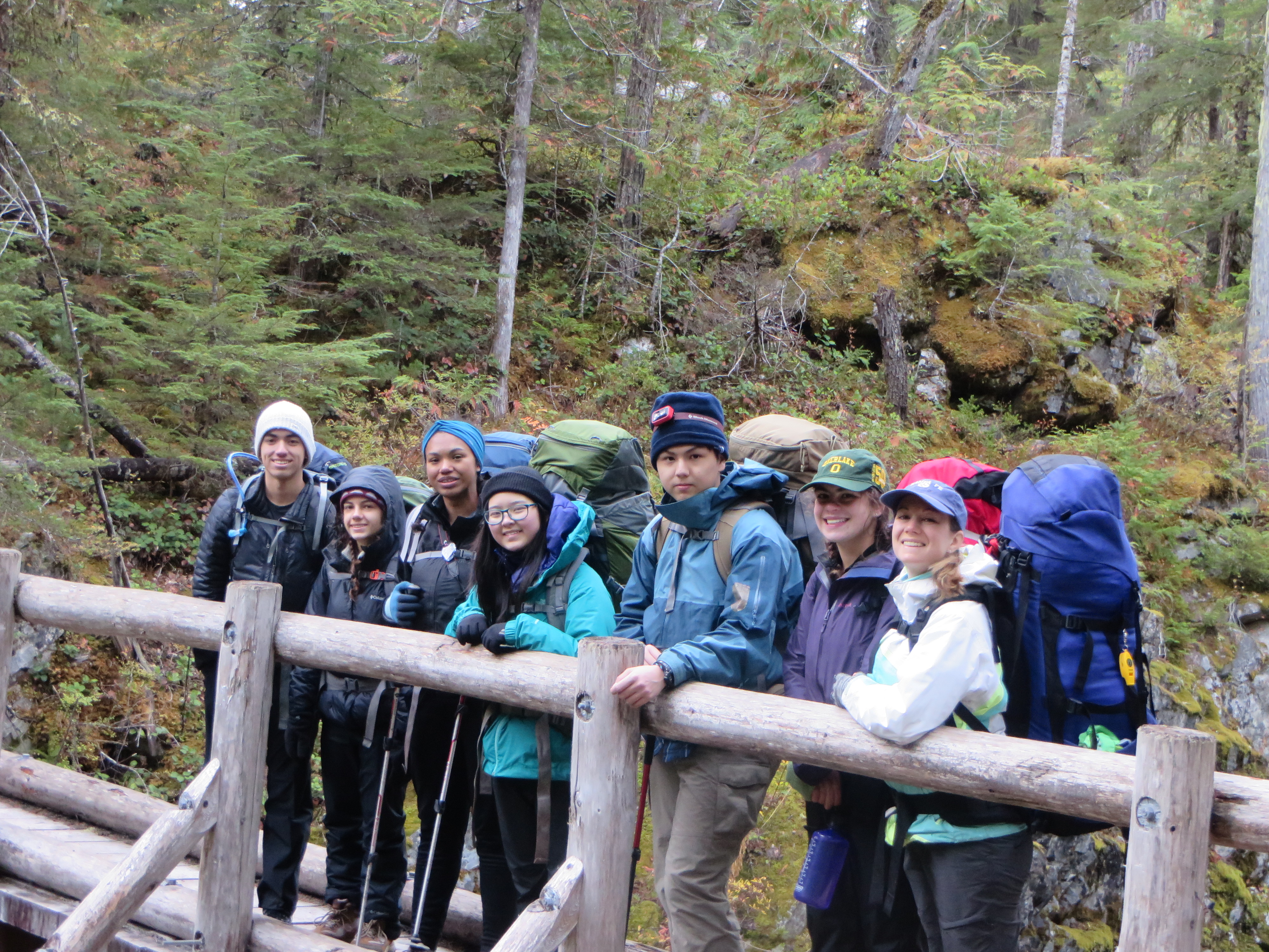 Outdoor Education class Backpacking Trip | The Overlake School